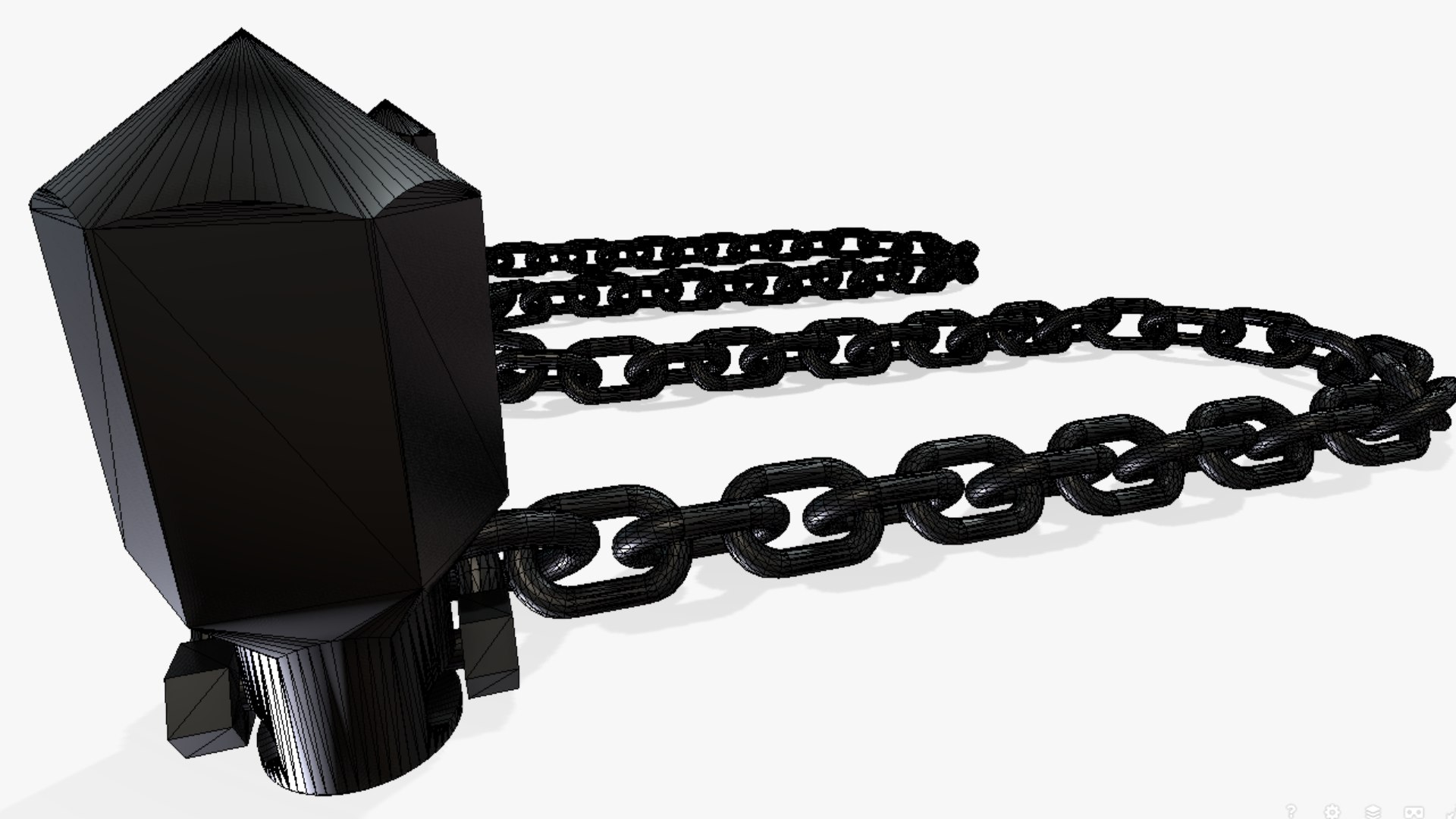 Manriki Chain 3D model - TurboSquid 2179812