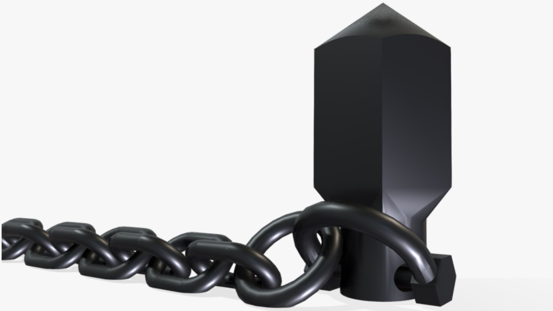 Manriki Chain 3D model - TurboSquid 2179812