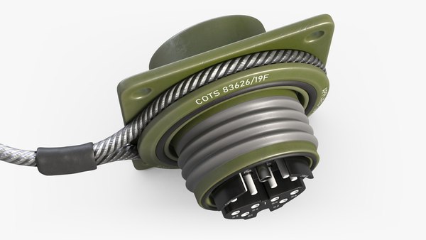 modelo 3d Conector de fibra óptica tipo 1 - TurboSquid 2056569