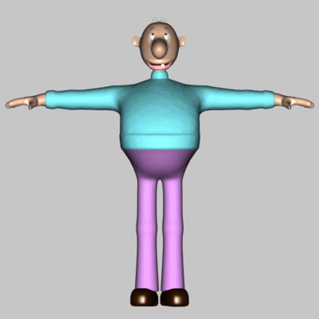 Funny Comic Character Max