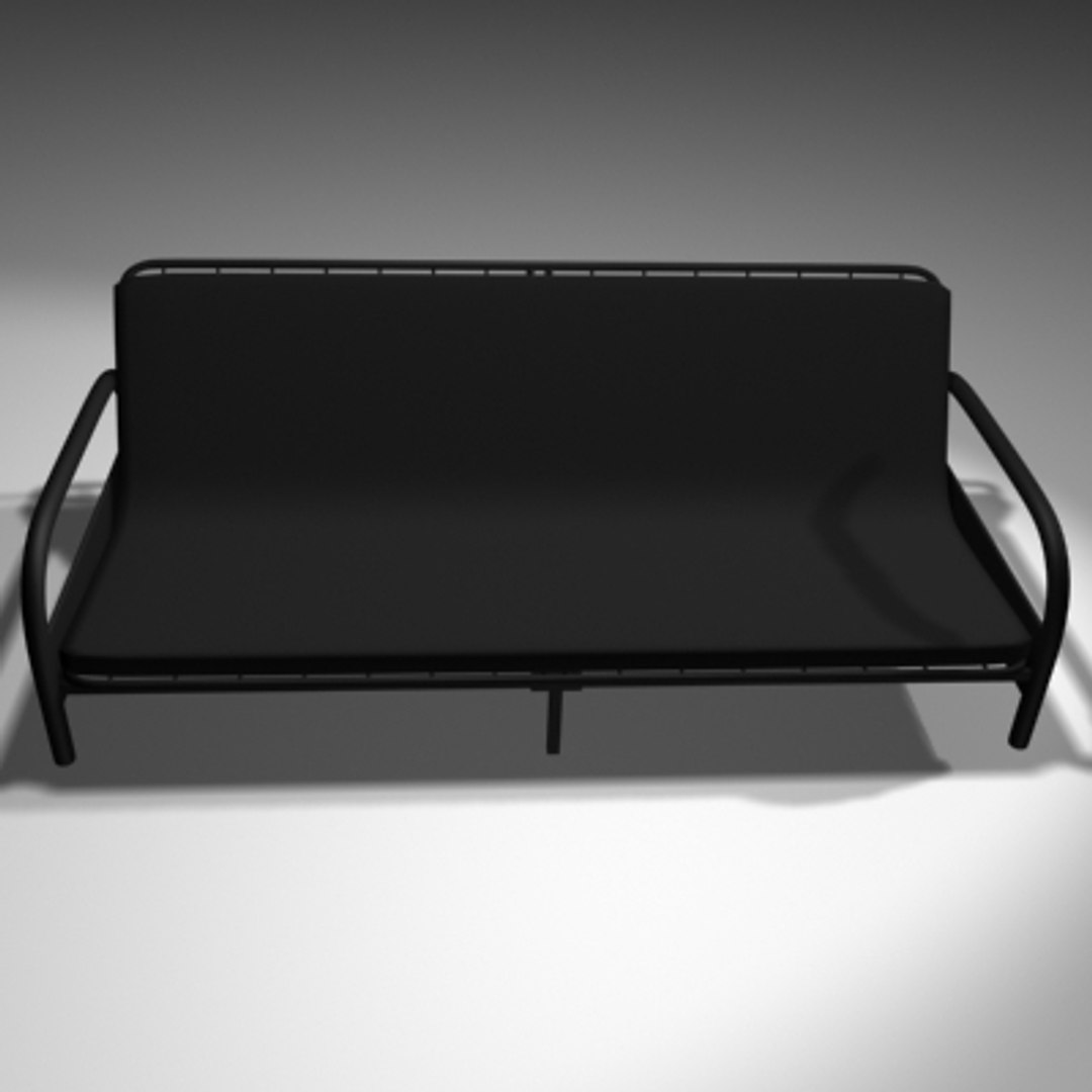 Futon Bed 3d Model