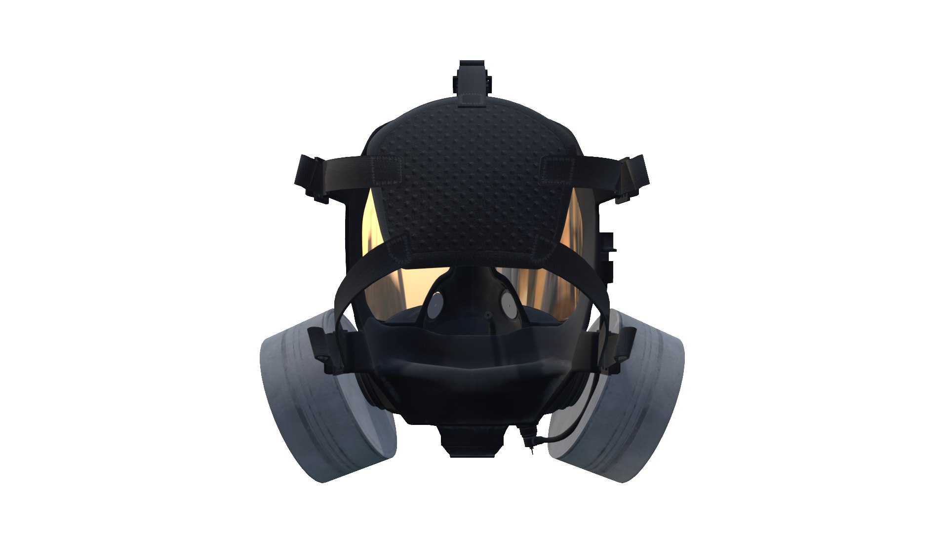 3D Gas Mask Low Poly 3D Model - TurboSquid 2336244