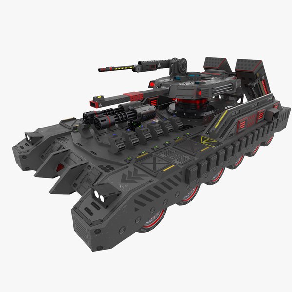 Science Fiction Tank 3D Models for Download | TurboSquid
