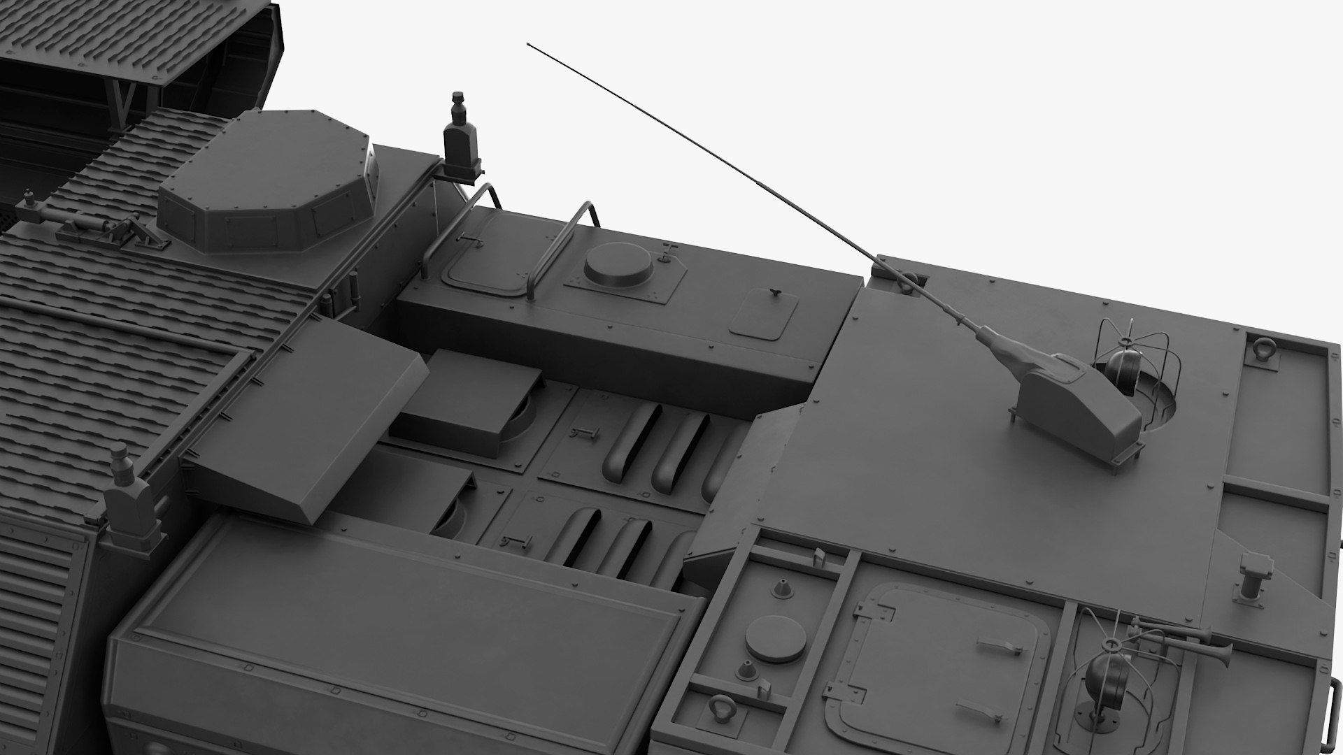 3D Model Military Missile Tactical Truck In Combat Readiness ...