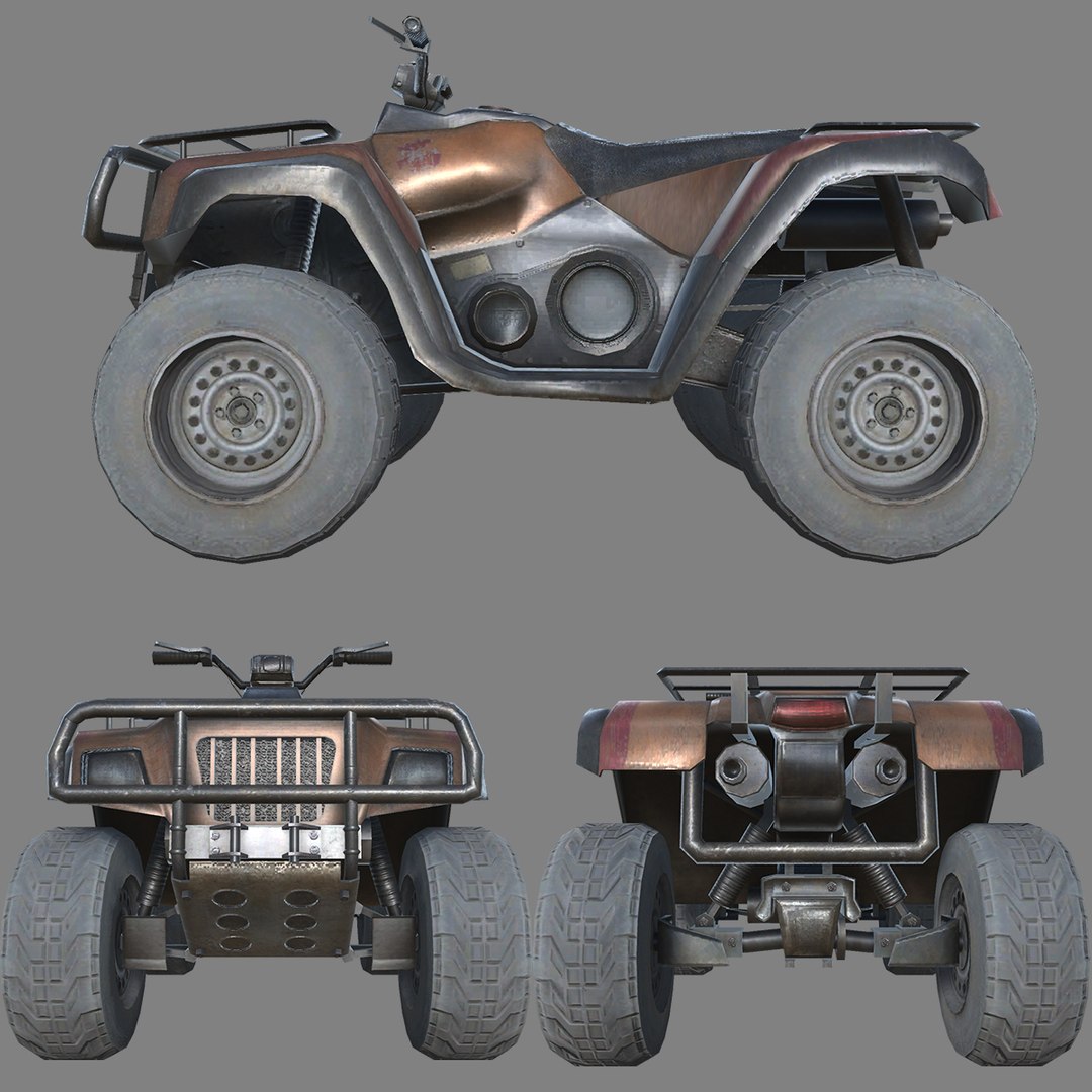 Quad-ATV-Bike-004 3D - TurboSquid 2211765