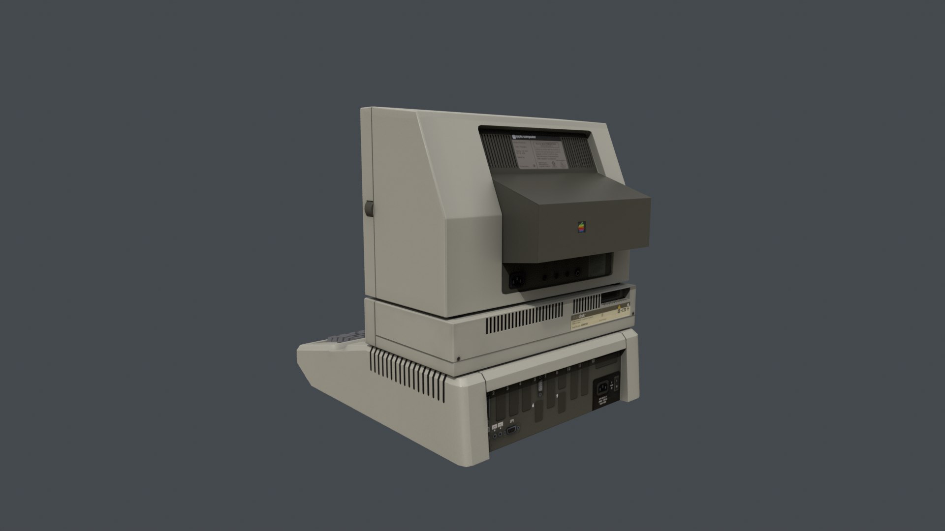 3D Apple 2e Computer - TurboSquid 2291282