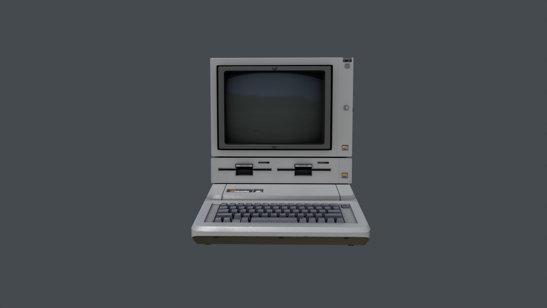 3D Apple 2e Computer - TurboSquid 2291282