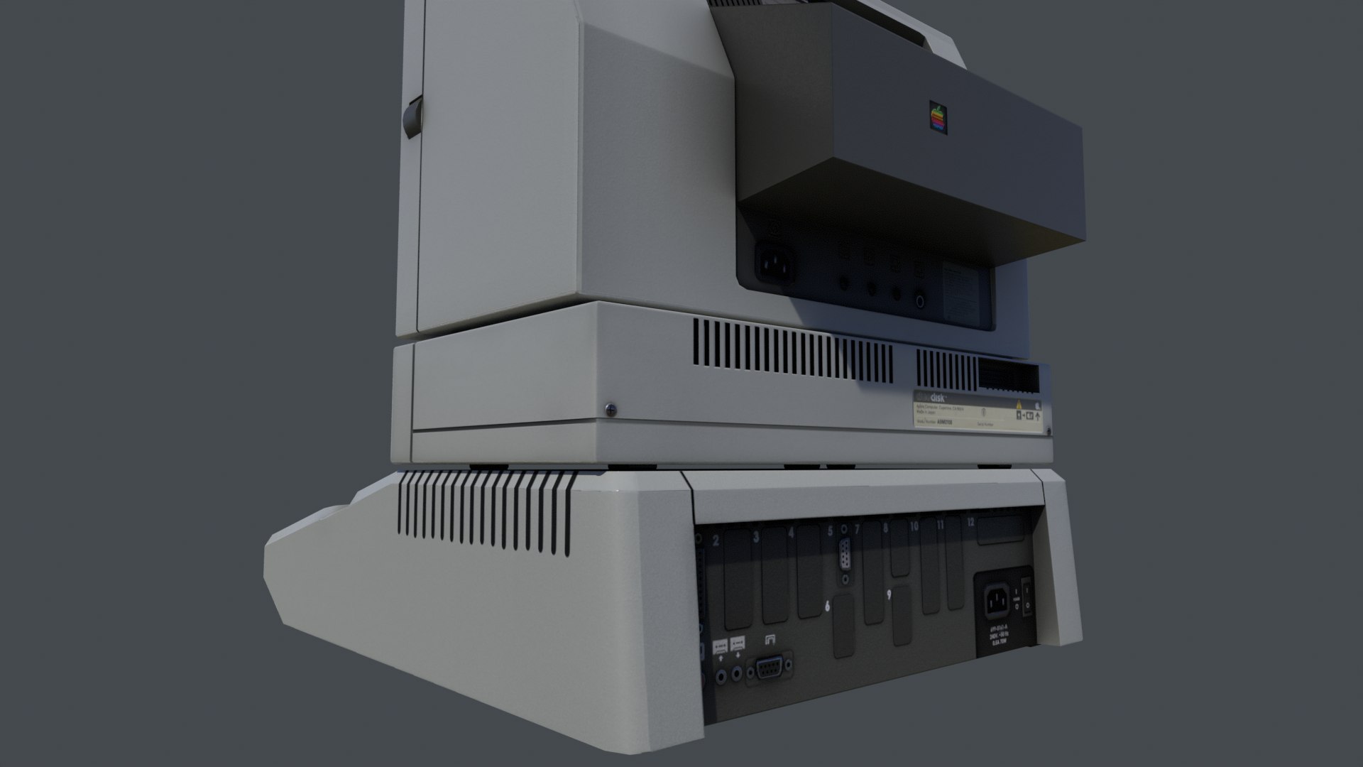 3D Apple 2e Computer - TurboSquid 2291282