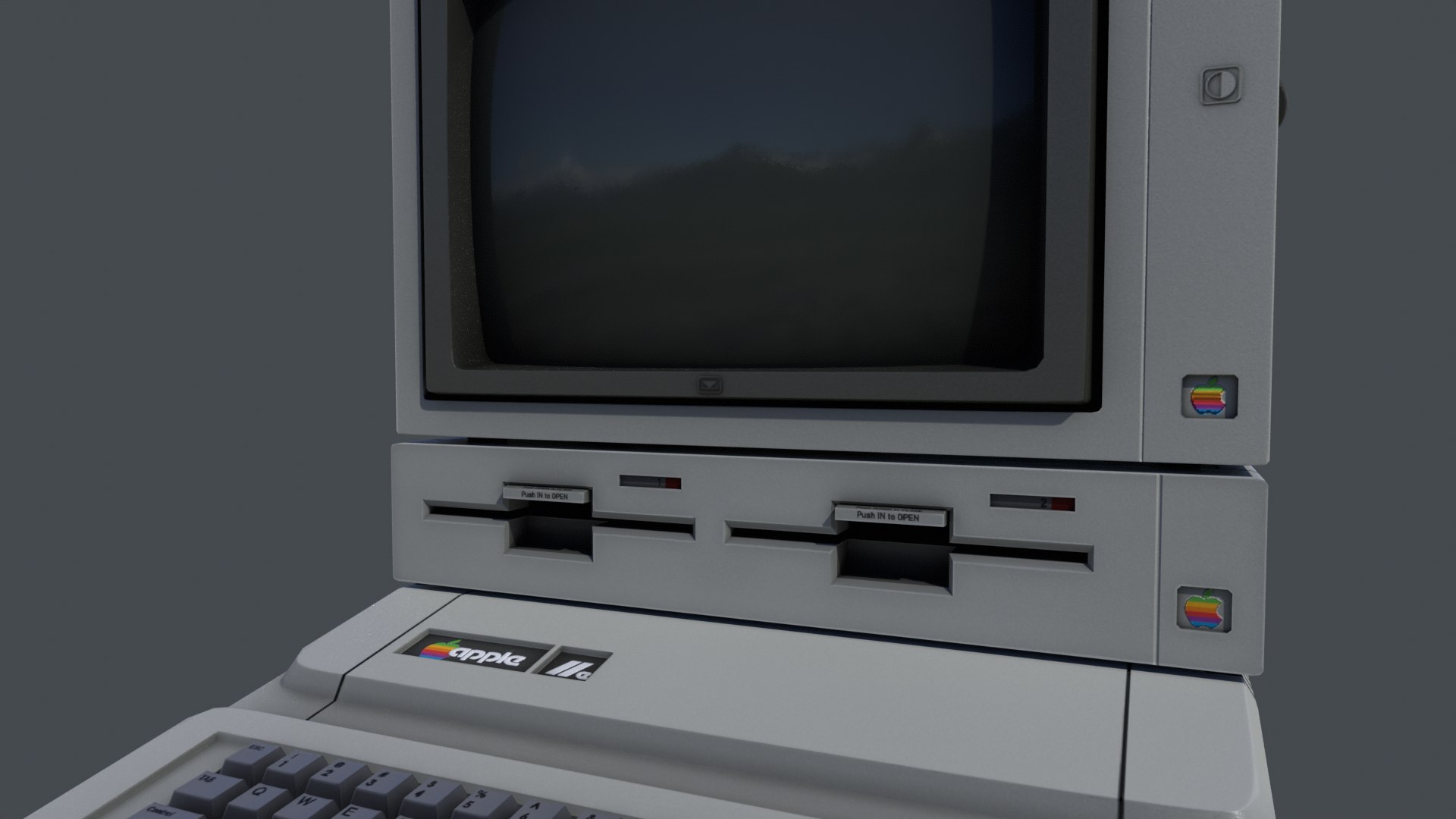 3D Apple 2e Computer - TurboSquid 2291282