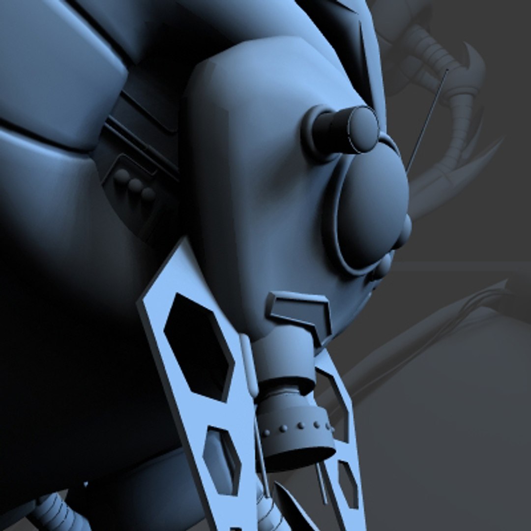 3d tiny nanite drone model