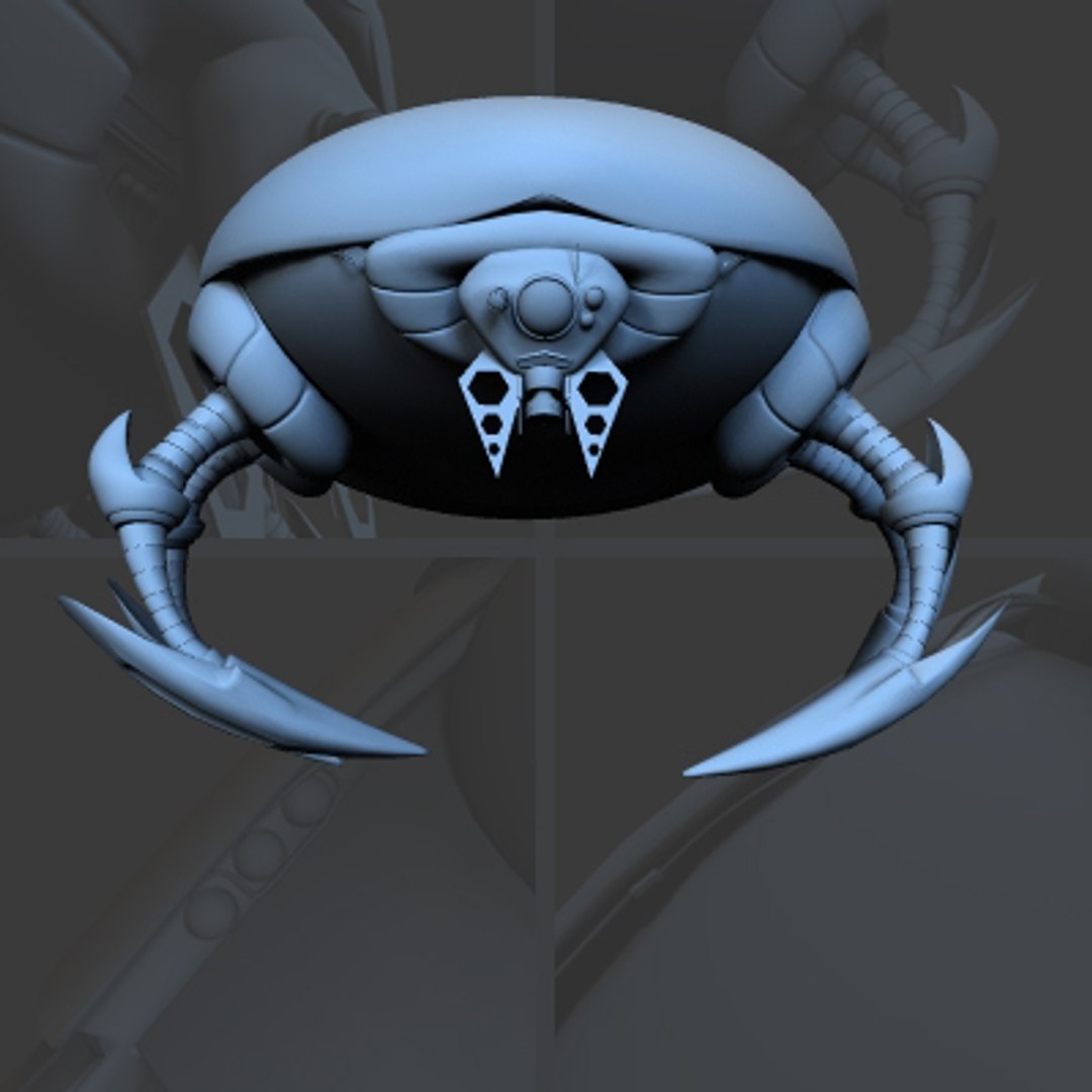 3d tiny nanite drone model