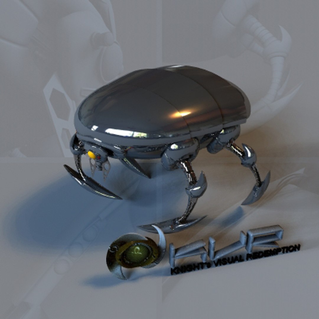 3d tiny nanite drone model