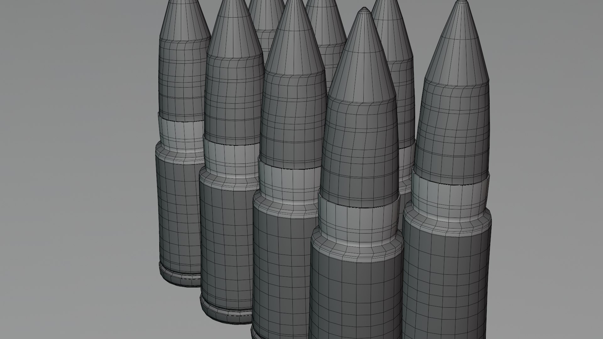 3D Bullets Low-poly Model - TurboSquid 1887616