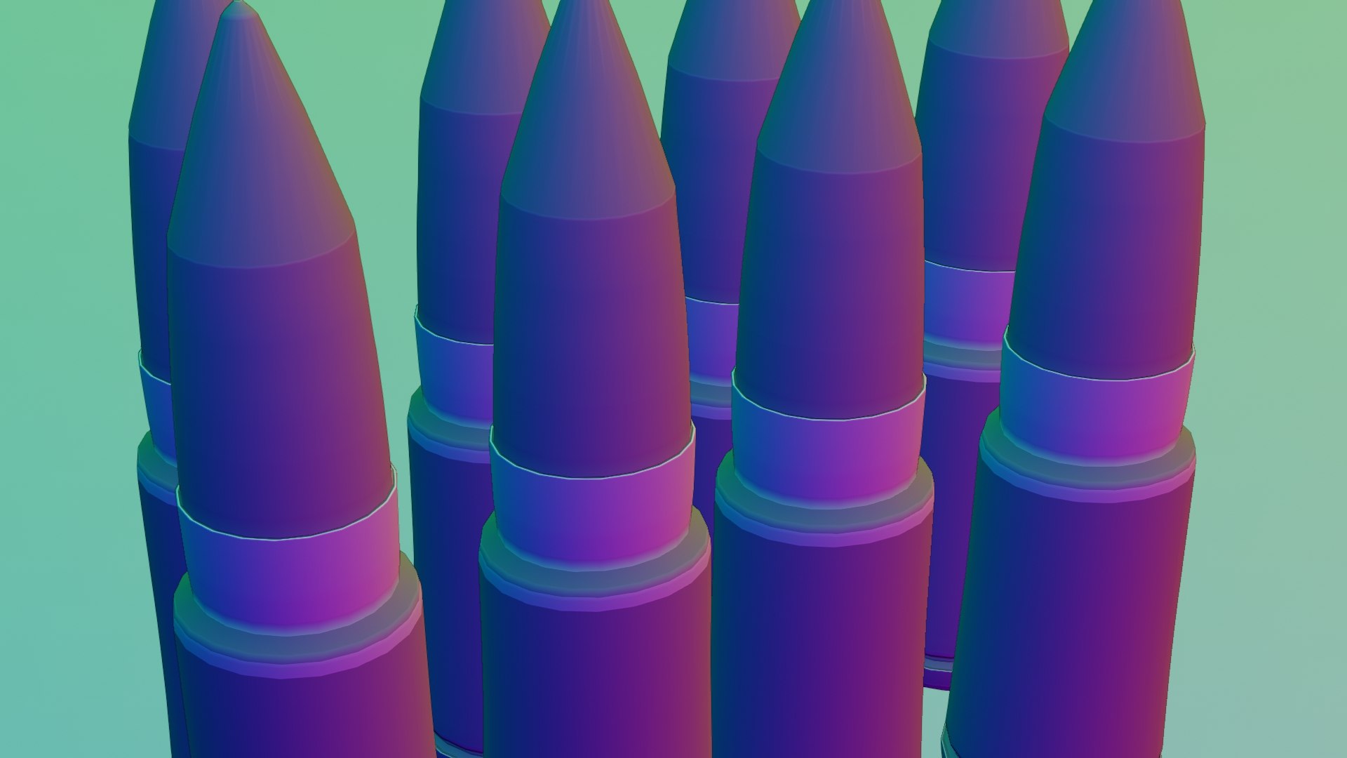 3D Bullets Low-poly Model - TurboSquid 1887616