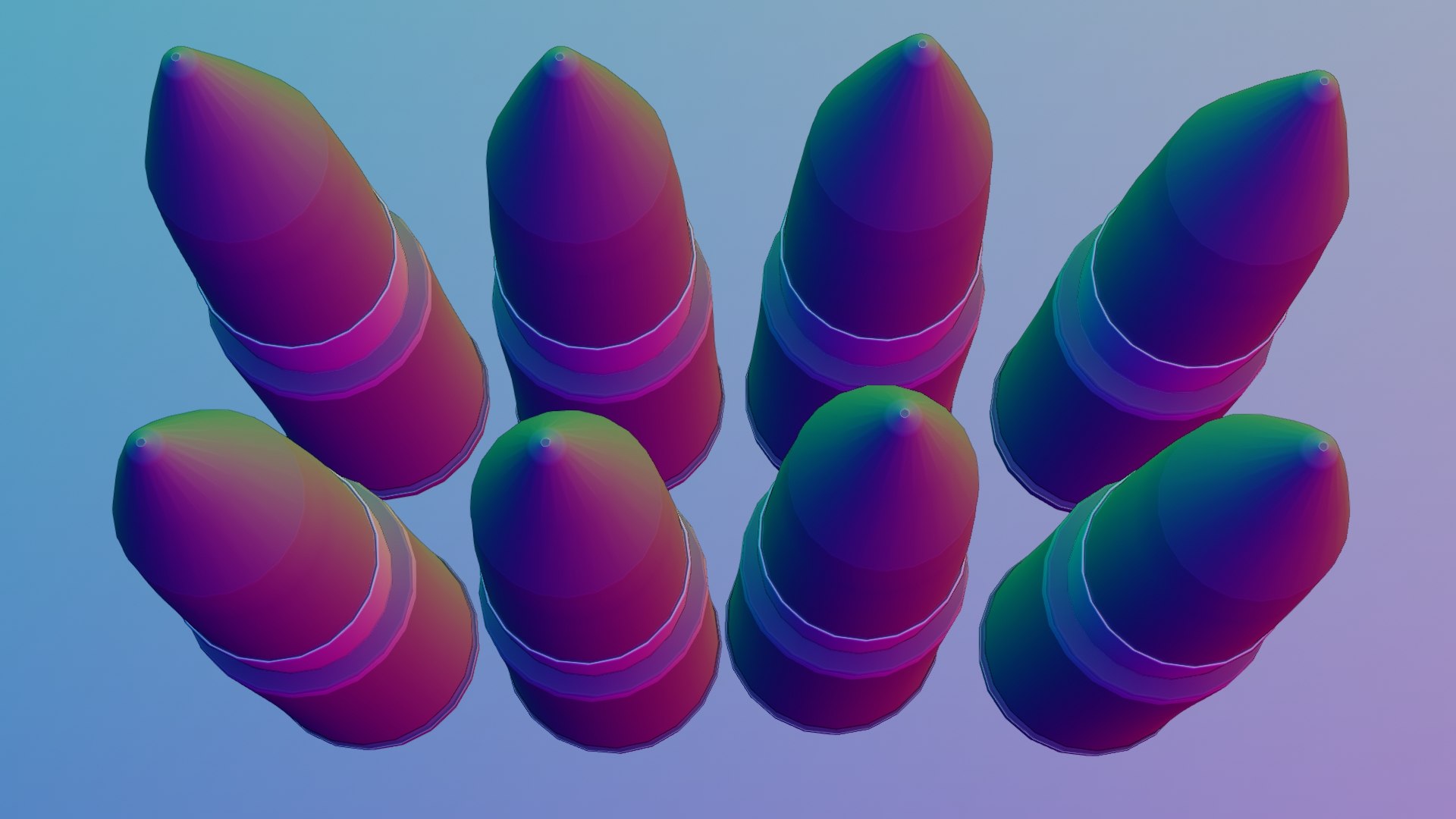 3D Bullets Low-poly Model - TurboSquid 1887616