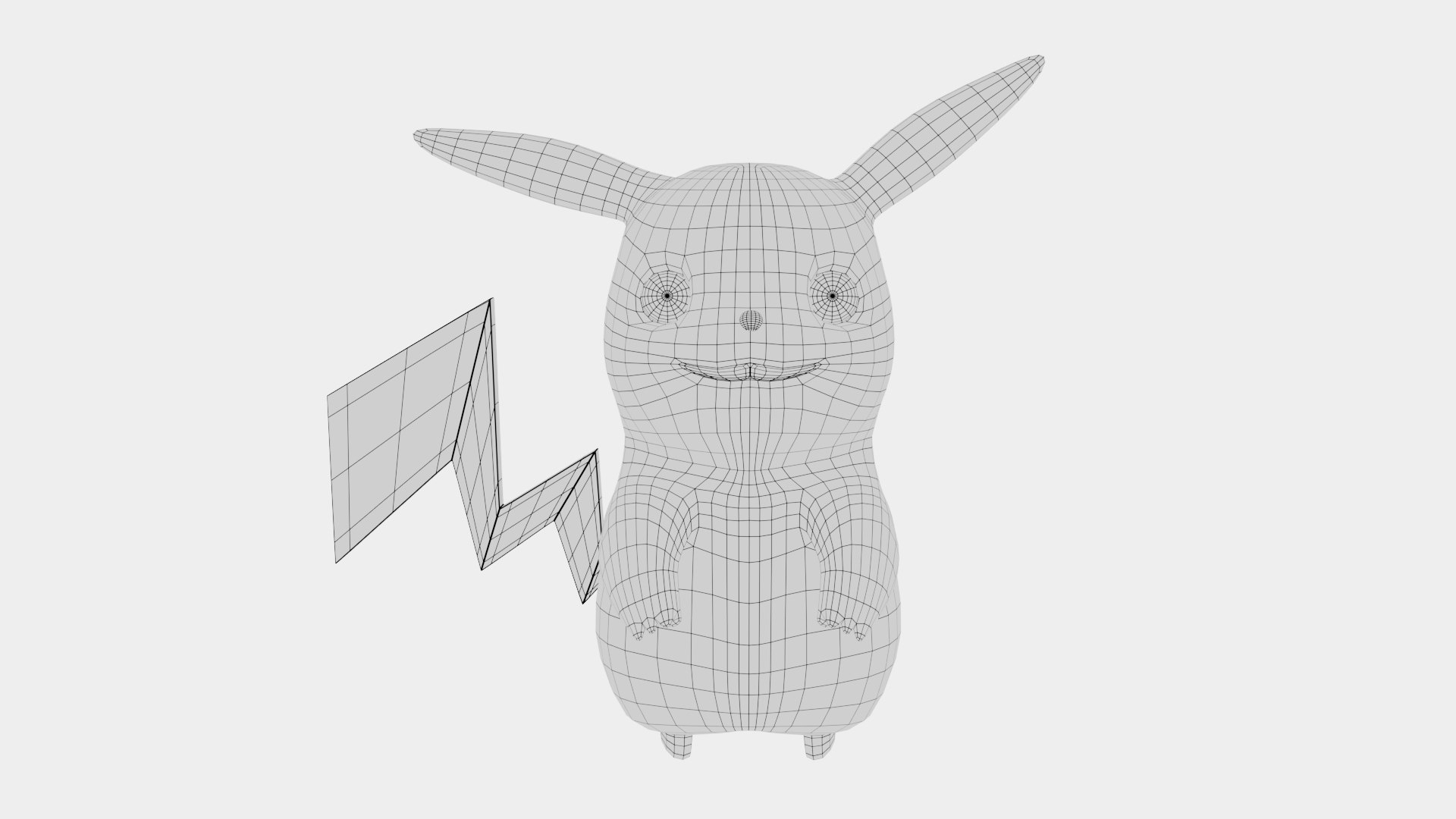 Pikachu Pokemon 3D model - TurboSquid 2172951