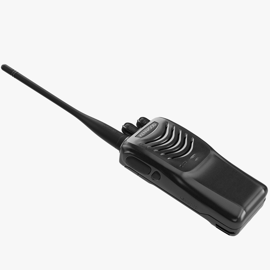 3d Model Portable Radio Kenwood Tk-2000