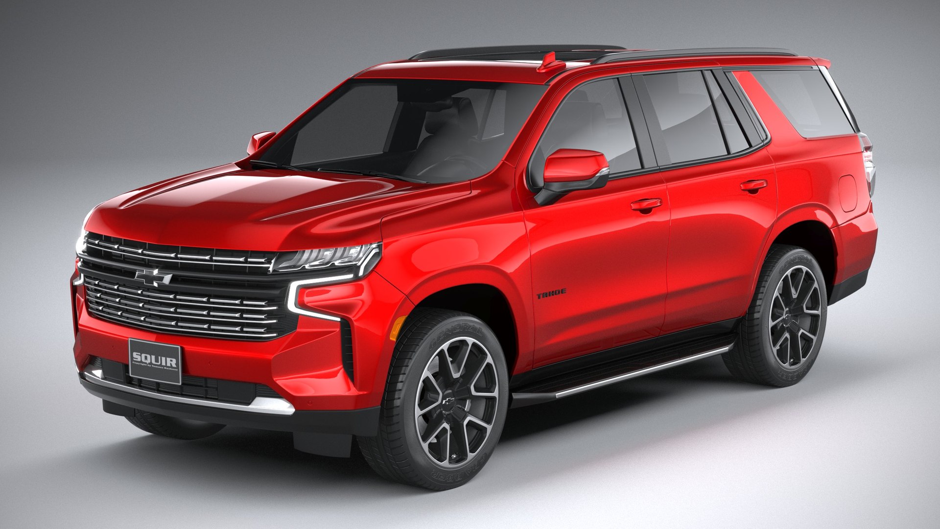 Chevrolet Tahoe Rst 3D - TurboSquid 1639822