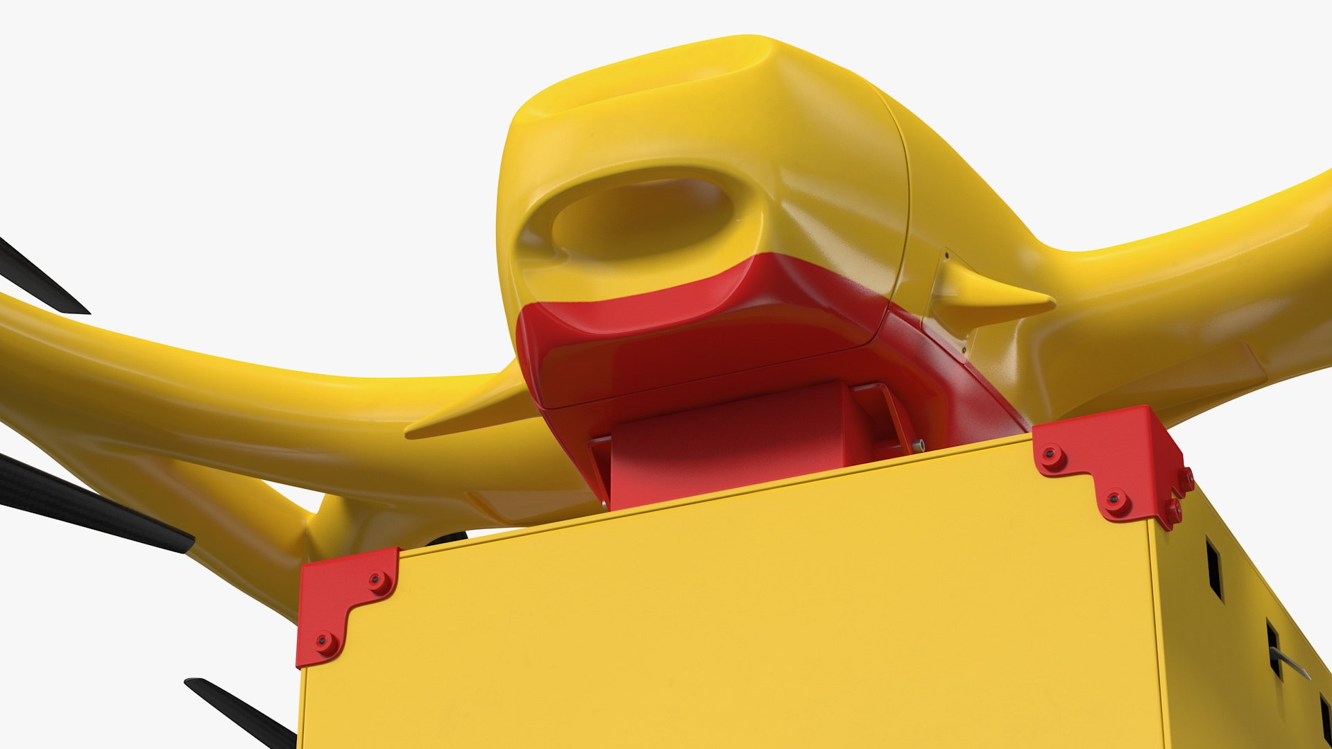 3D DHL Express Delivery Collection Model - TurboSquid 2094849