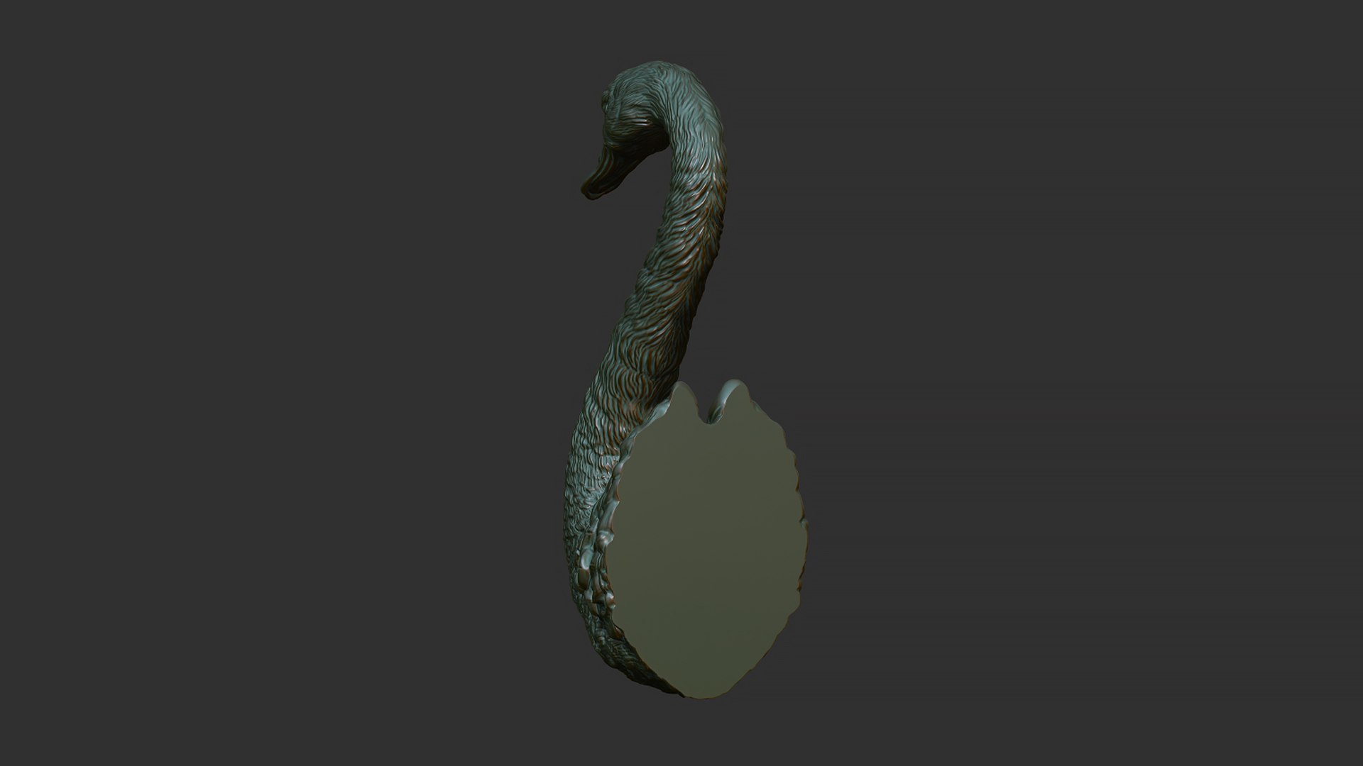 3D Black Swan - TurboSquid 2100152