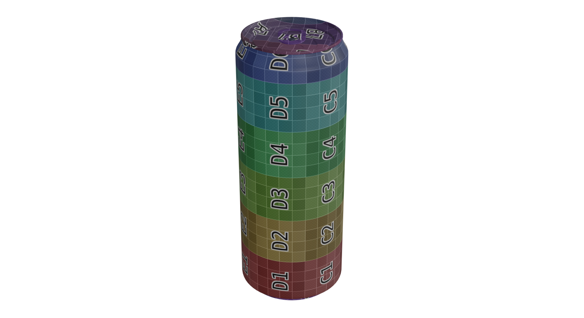 330ml Slim Soda Can 3D Model - TurboSquid 2209775
