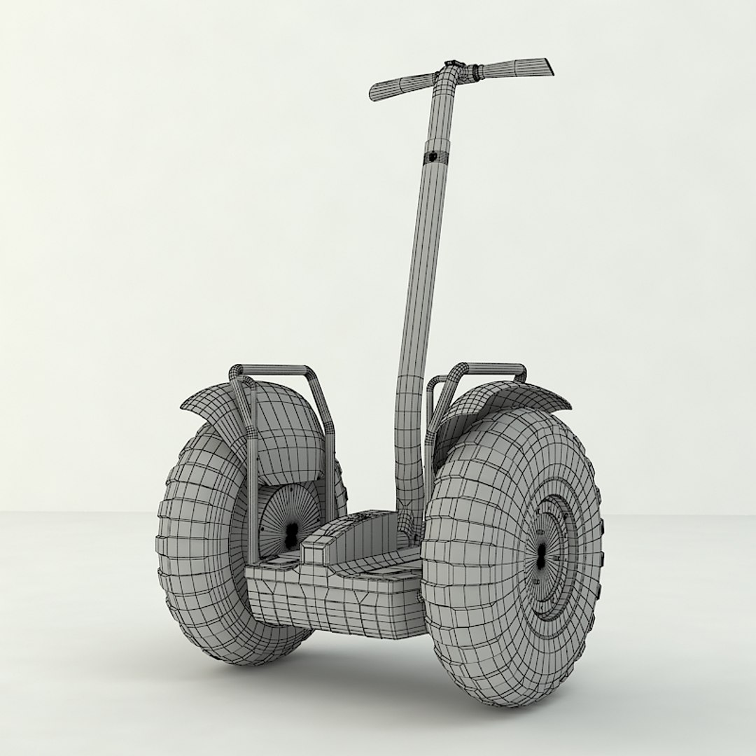 Electric Segway V1 3d Model