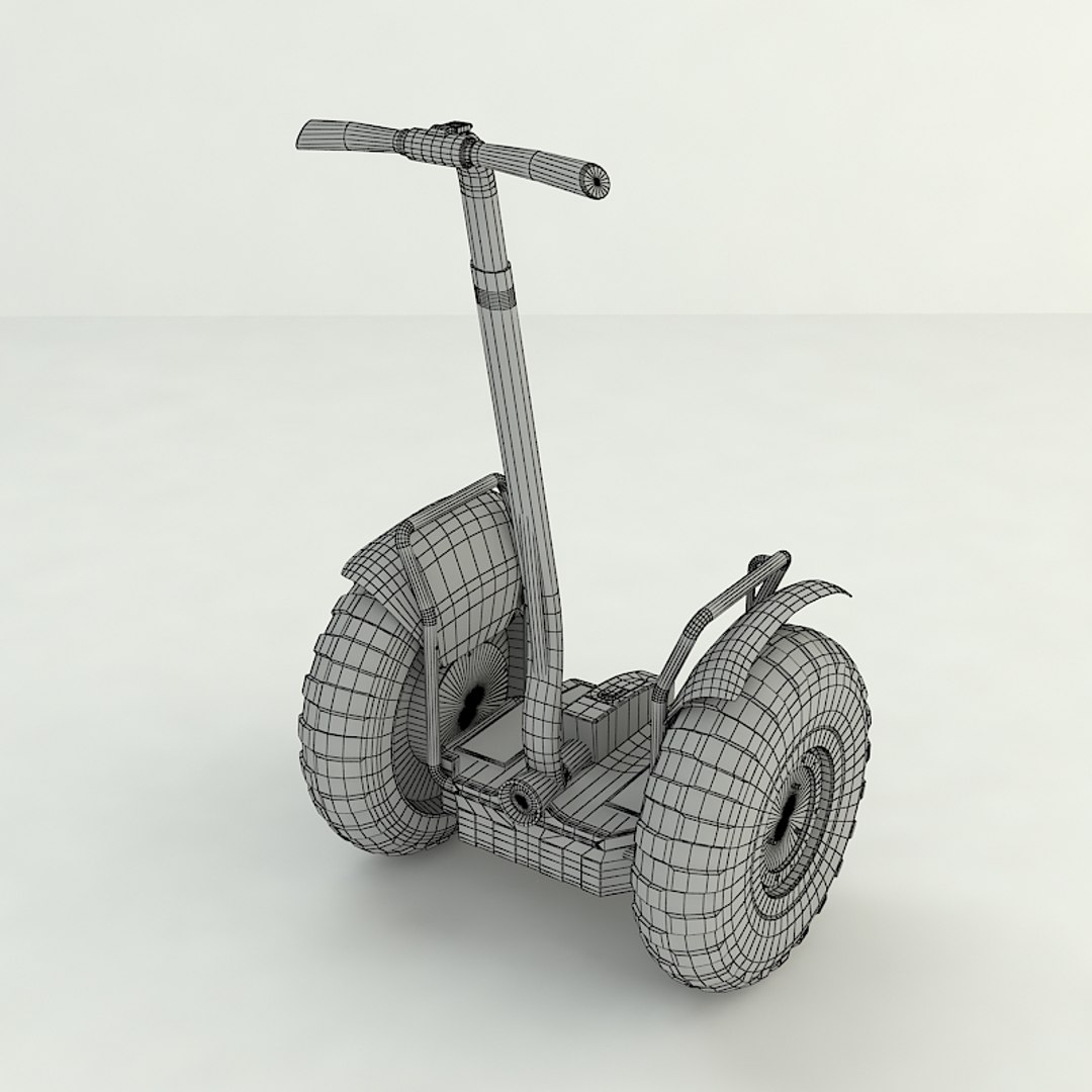 Electric Segway V1 3d Model