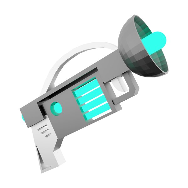 3D 3d ray gun low poly icon - TurboSquid 2046448