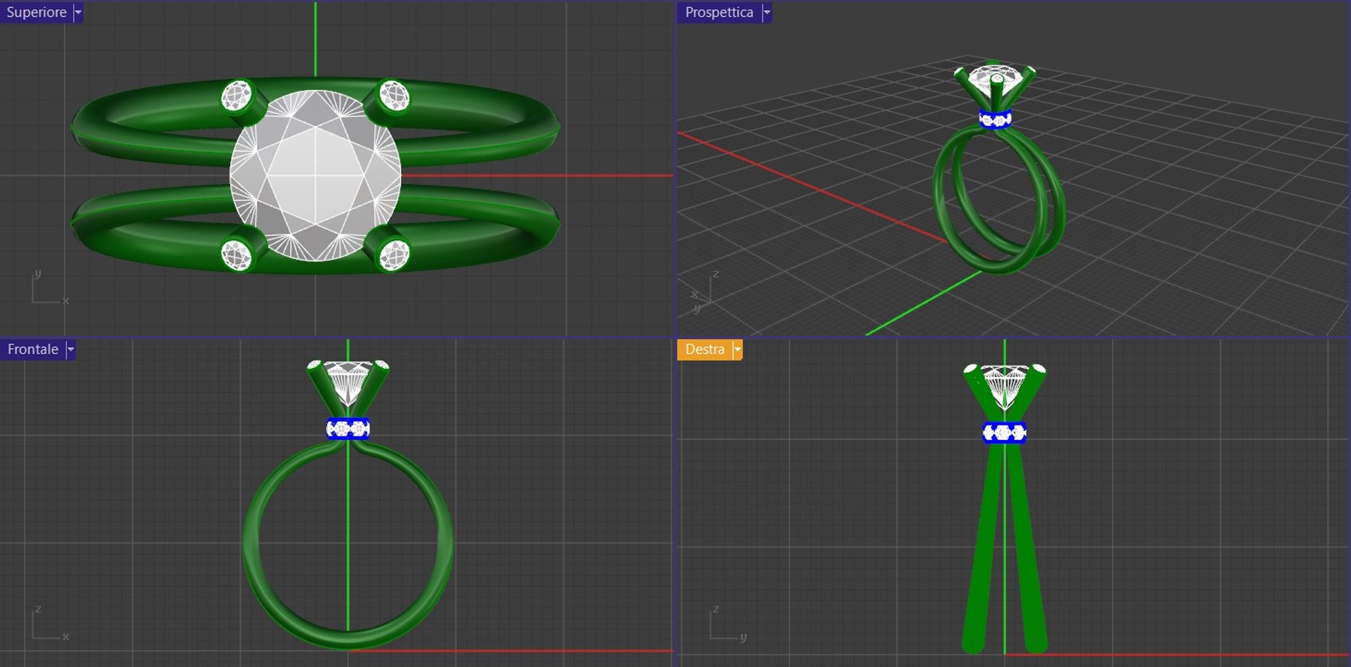 Solitaire Ring 3D Model - TurboSquid 1553449