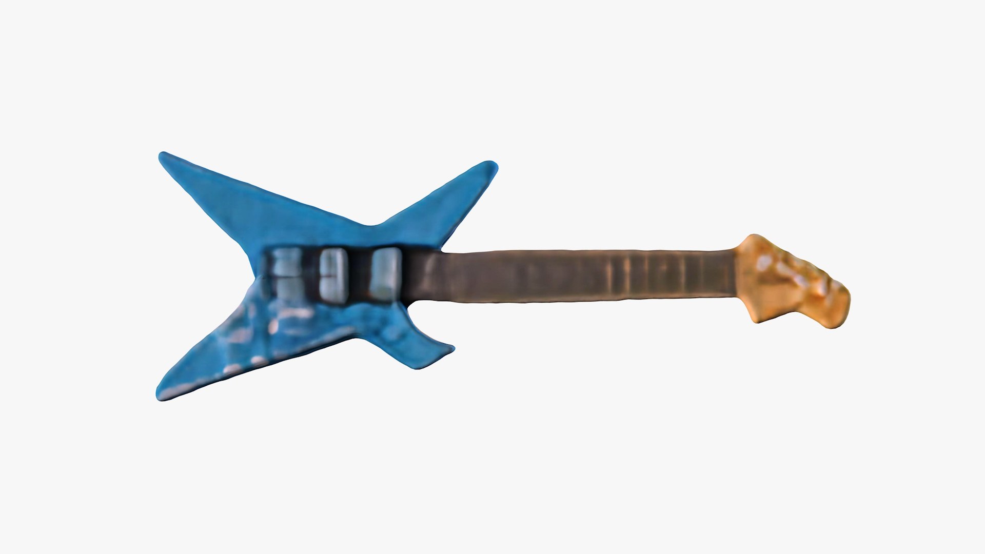 Star Shaped Electric Guitar 3D model - TurboSquid 2175002