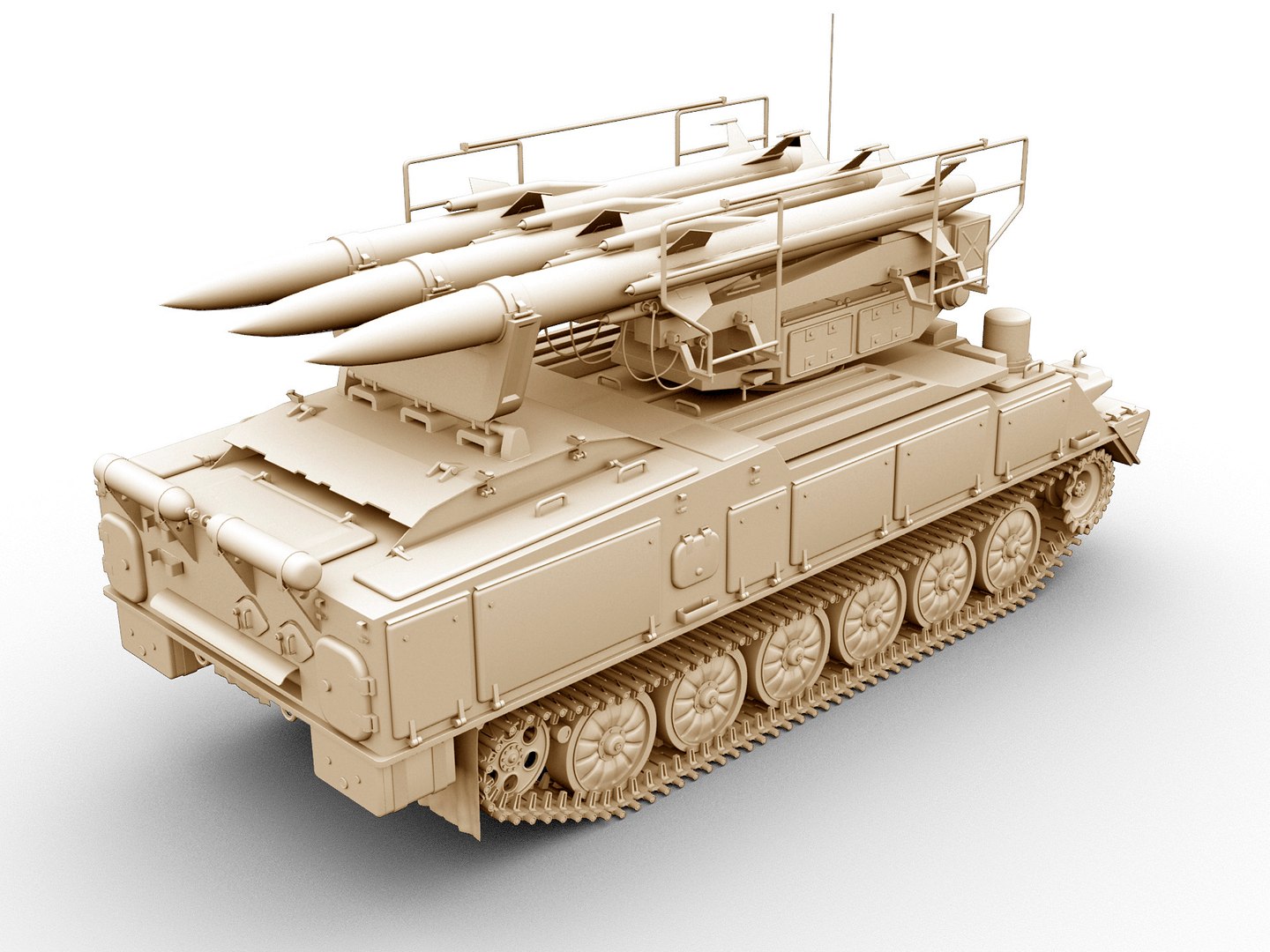 3D 2K12 Kub Or SA-6 Gainful - TurboSquid 1976259