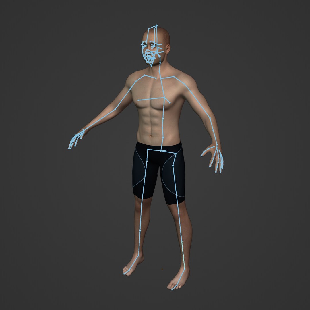 3D Swimmer Swim Model - TurboSquid 1261571