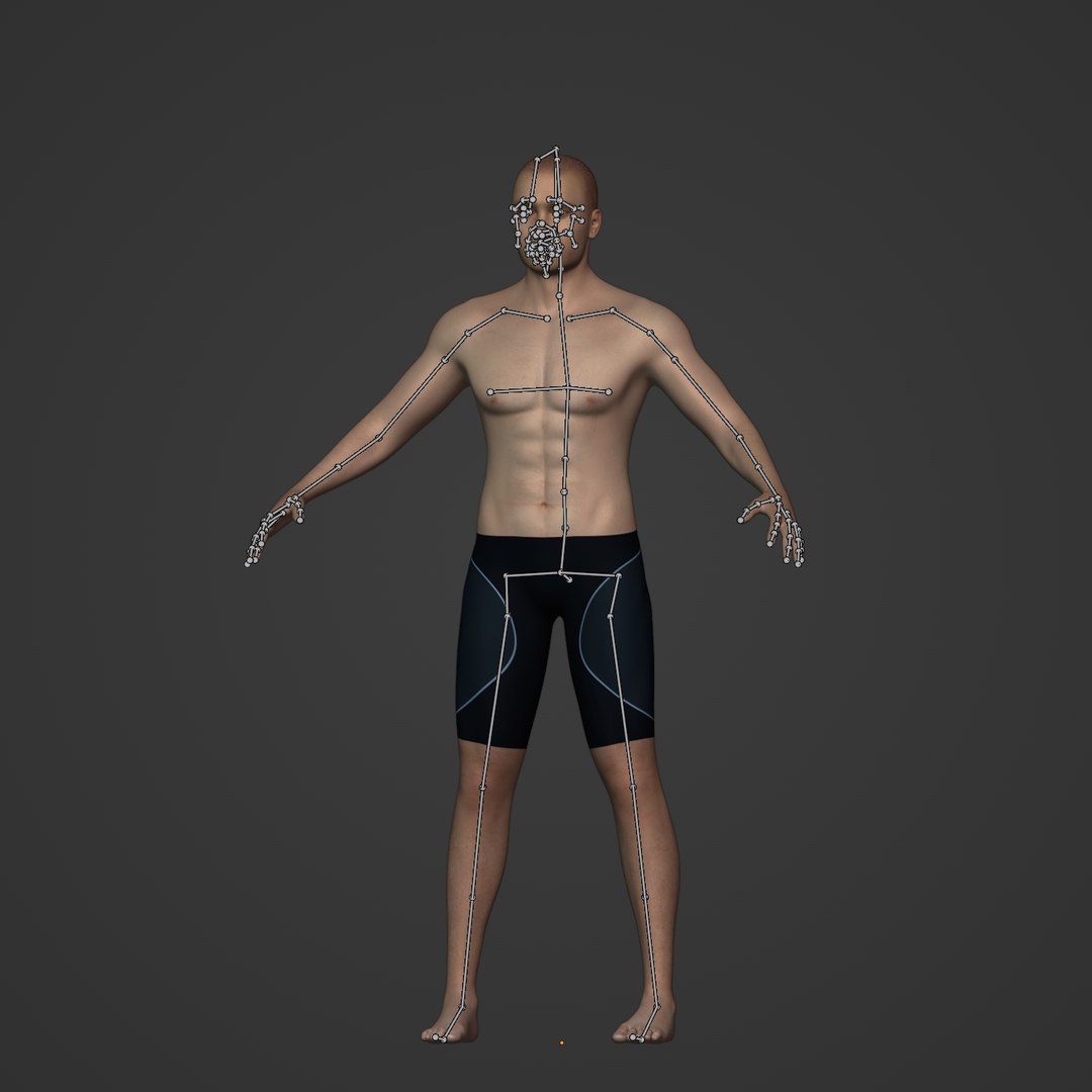 3D Swimmer Swim Model - TurboSquid 1261571