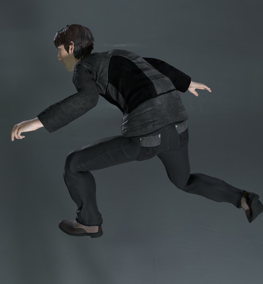 Rigged character 3D - TurboSquid 1590426