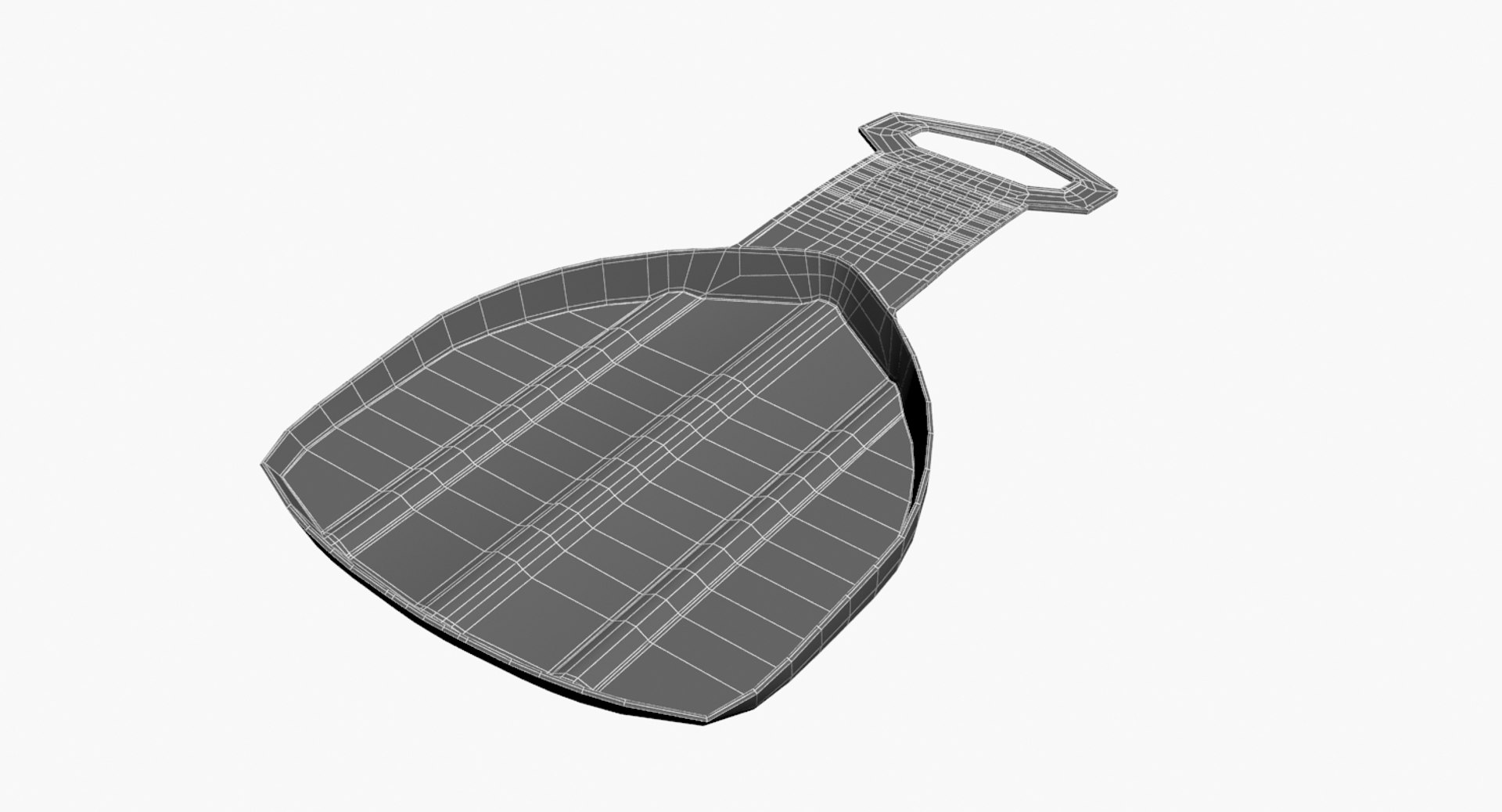 3D Slider Sledge Luge - TurboSquid 1350499