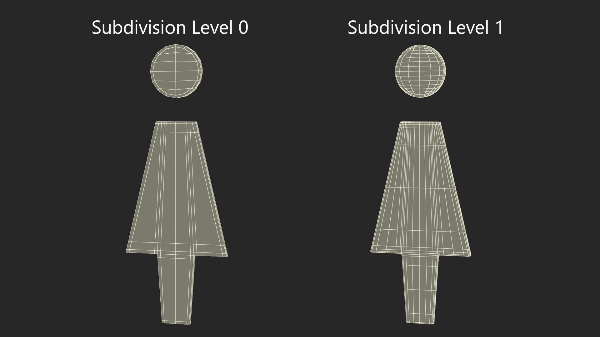 3D Women Restroom Symbol Model - TurboSquid 2300088