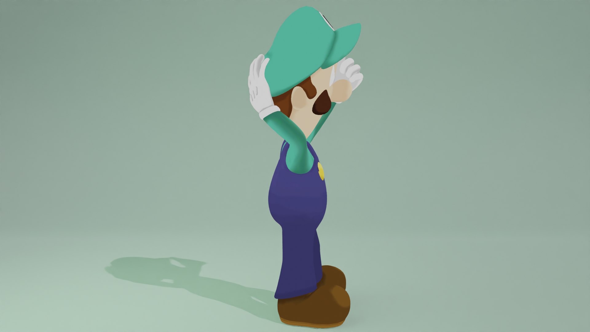 Luigi 3D Model - TurboSquid 2055250