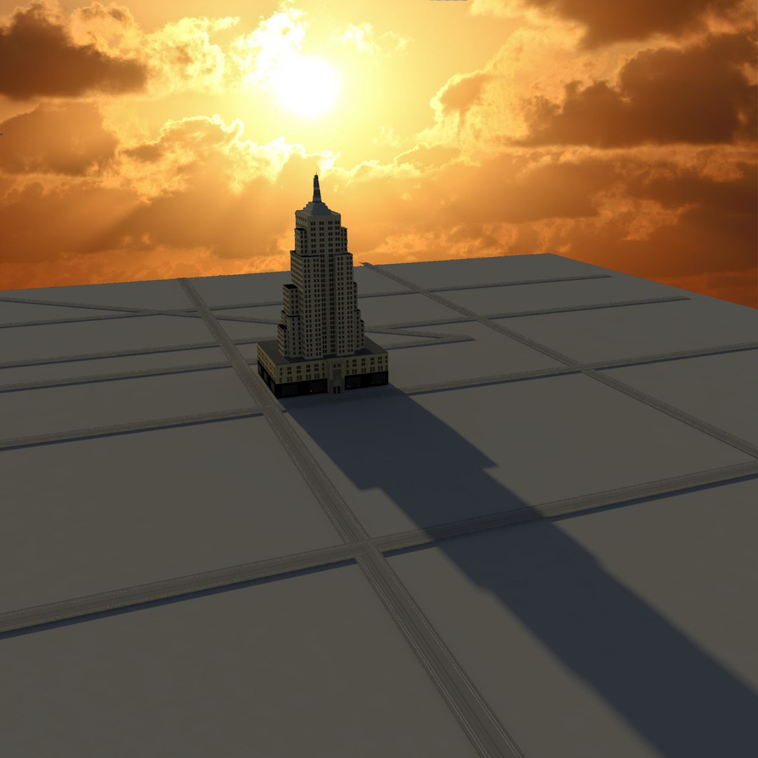 Empire State Building 3d Model