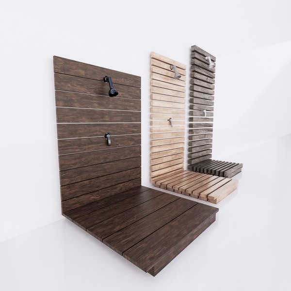 modelo 3d Ducha exterior - Familia Revit paramétrica completa gratis ...