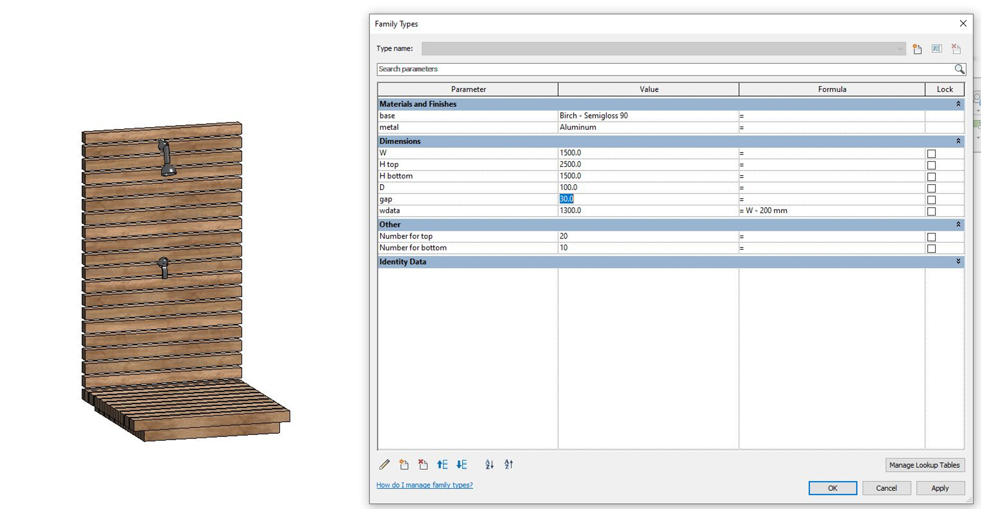 livre Chuveiro externo - Família Revit paramétrica completa Modelo 3D ...