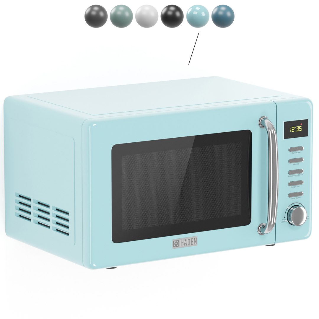 3D HADEN Microwave Model - TurboSquid 2387909