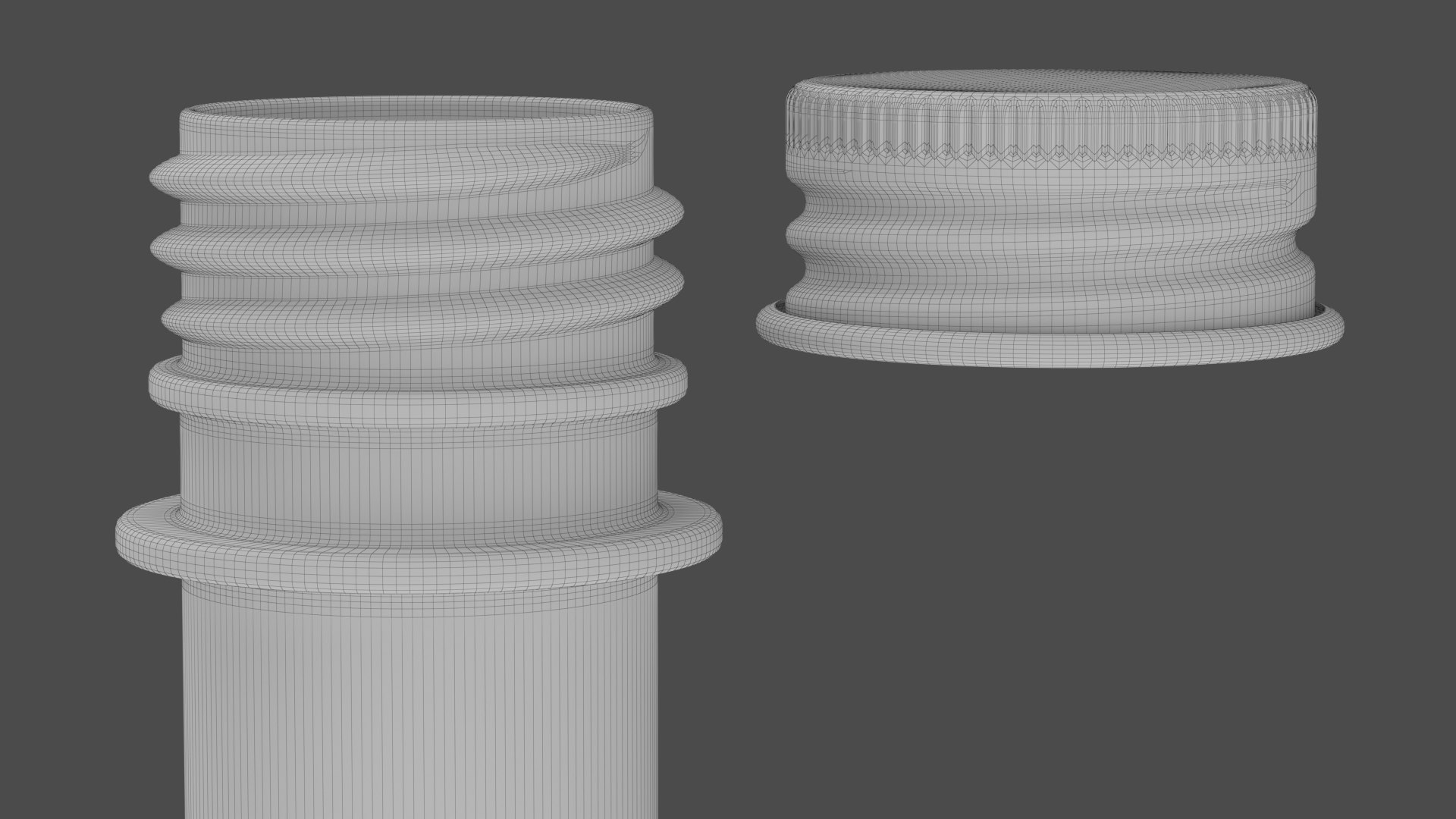 45ml Test Tube Cap 3D Model - TurboSquid 1510709