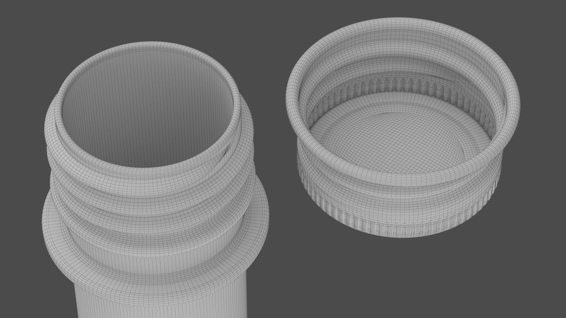 45ml Test Tube Cap 3D Model - TurboSquid 1510709