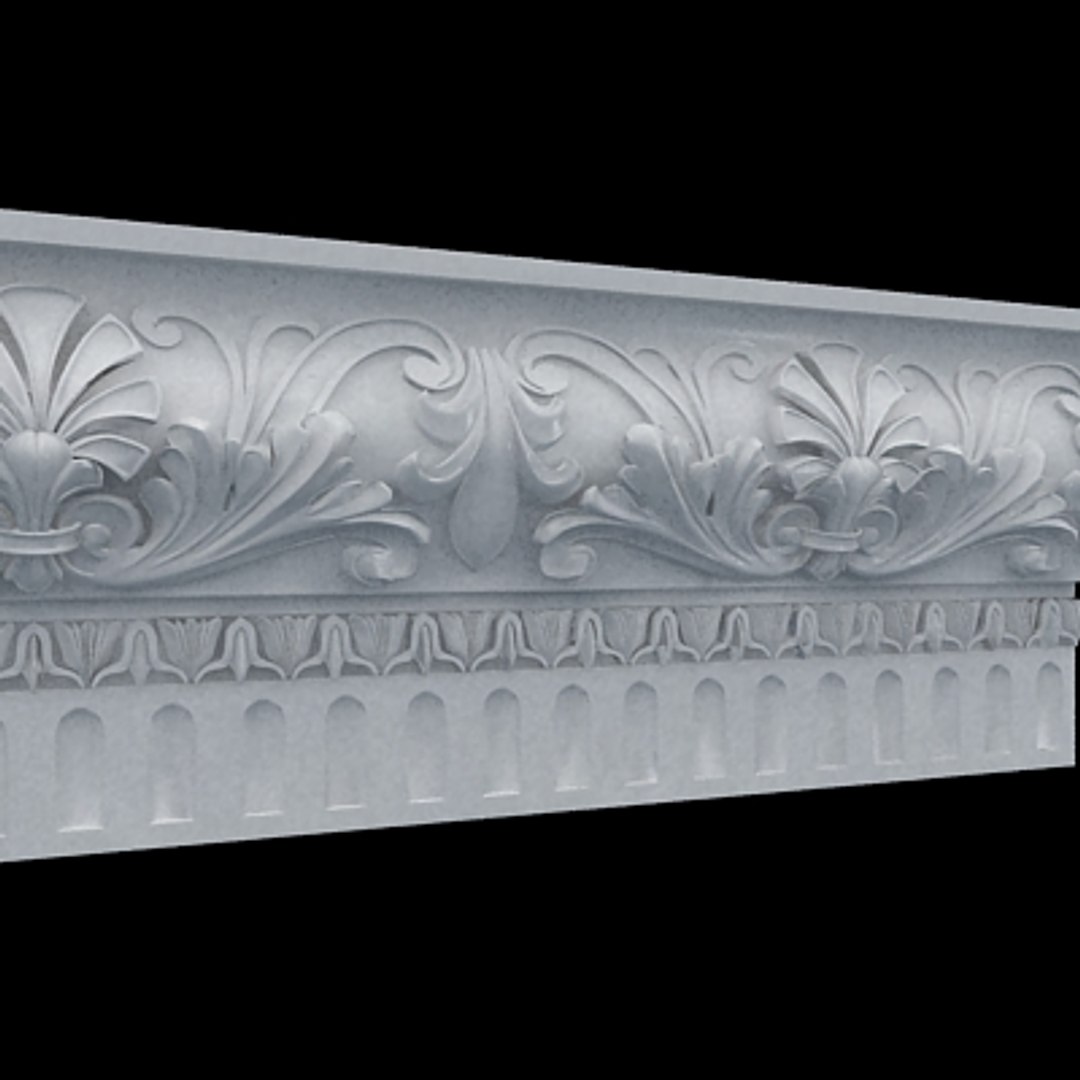 3d Model Of Wall Crown