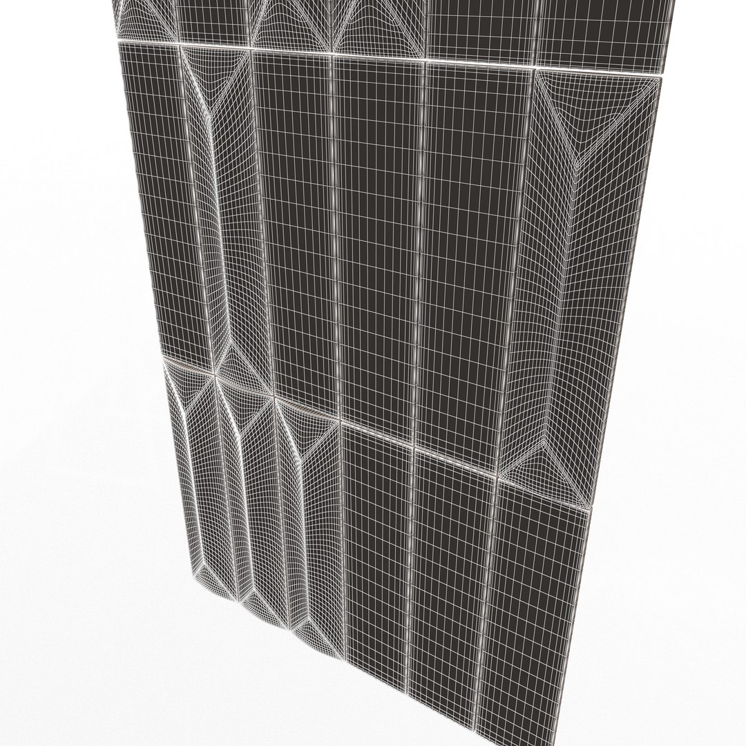 3D Parametric Decorative Wall 02 - TurboSquid 1936922