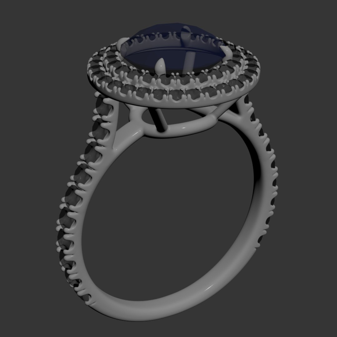 Platinum Tiffany Ring Model - TurboSquid 1346309