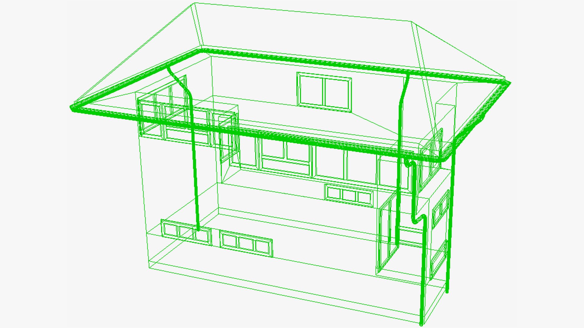 Free 3D Model Railroad Control Tower - Signalling Control - Stellwerk ...