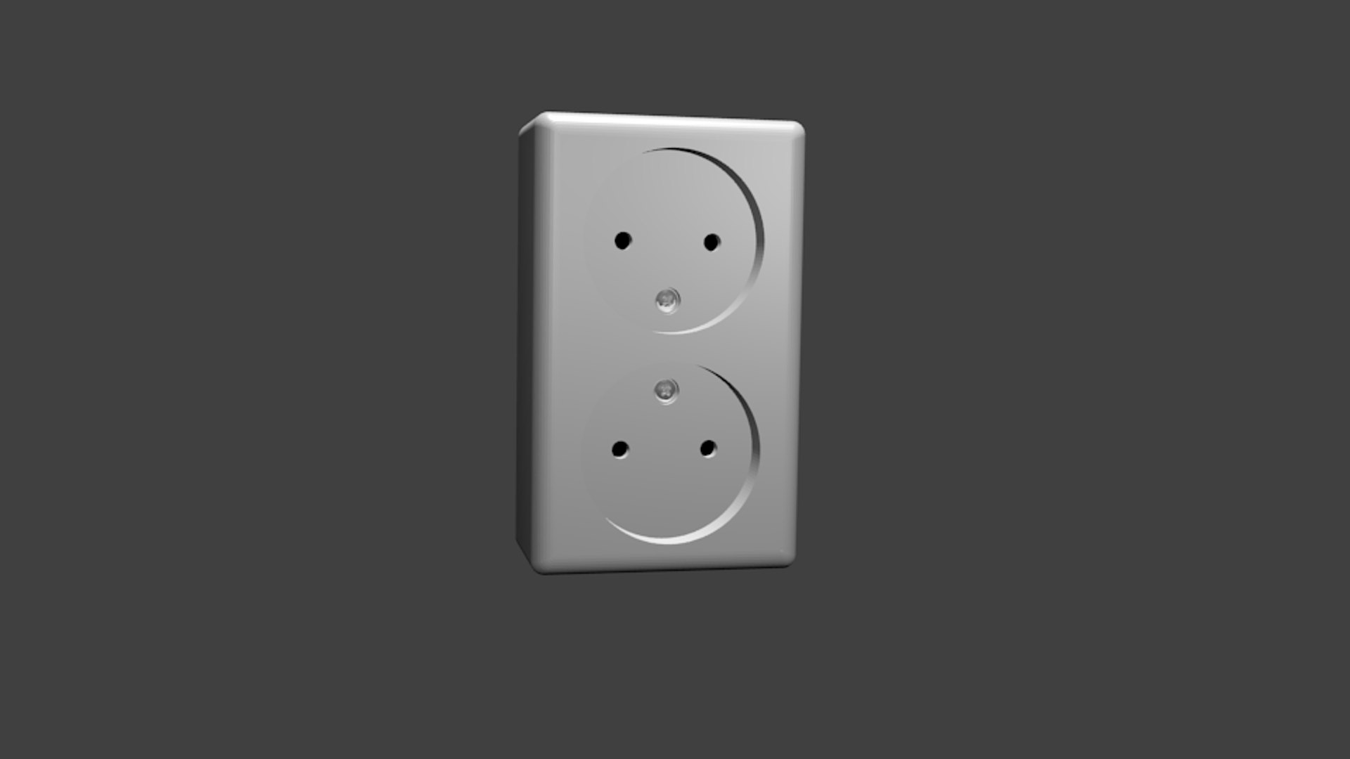 Power Socket 3D Model - TurboSquid 1203861