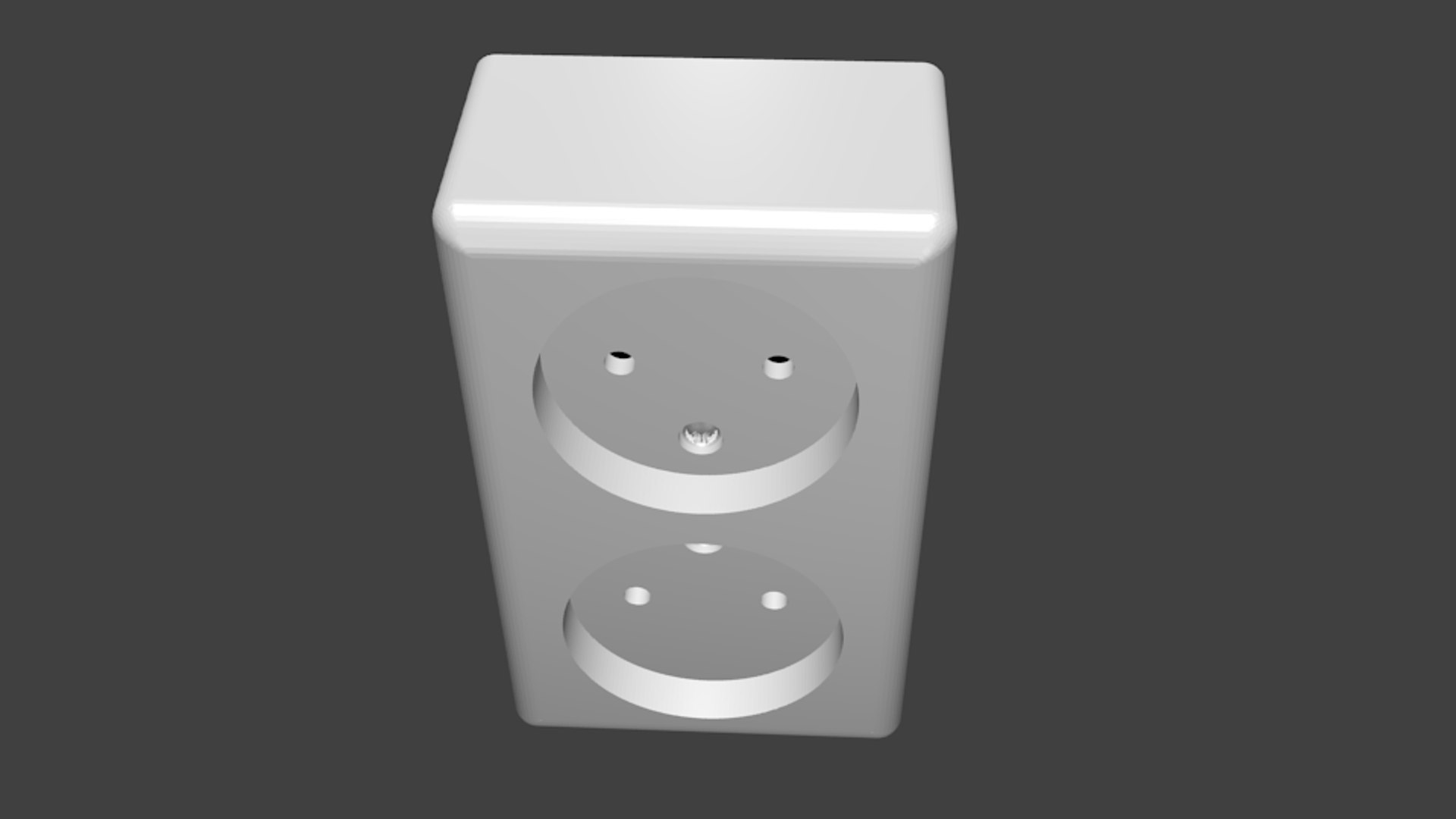 Power Socket 3D Model - TurboSquid 1203861