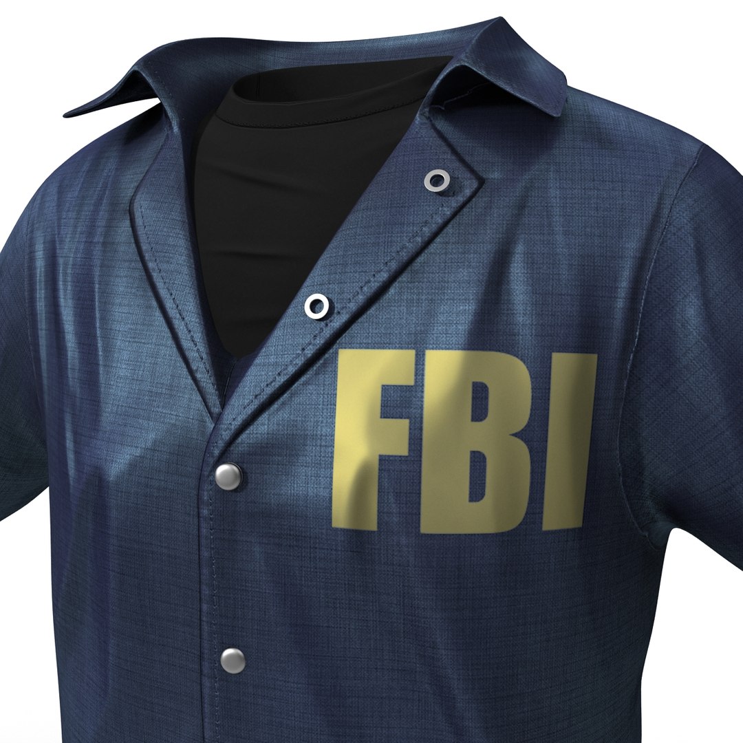 3ds fbi agent shirt